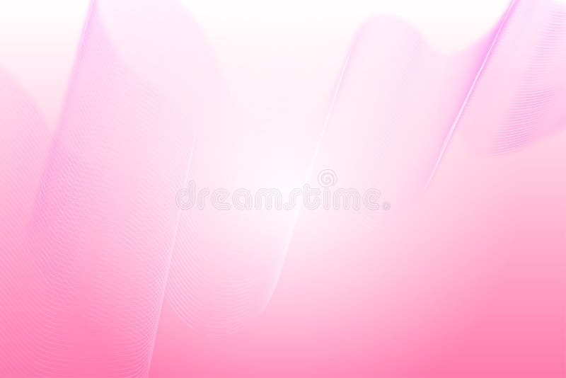 Abstract Elegant Light Pink Background with Flowing Lines Wave Stock ...