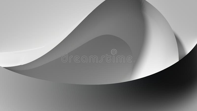 An Abstract, Elegant, and Modern 3D Rendering Image of Gray with Sharp ...