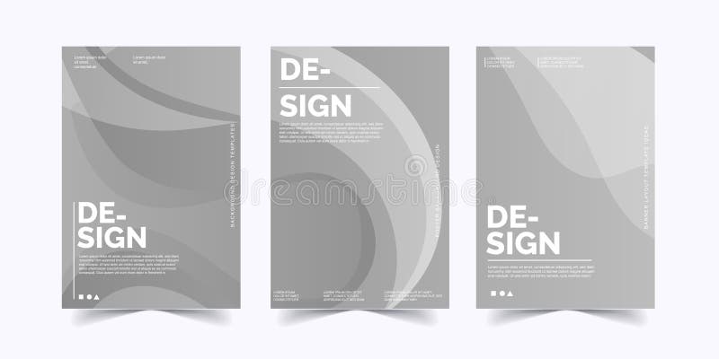 Abstract Elegant Poster Background Design Templates Stock Illustration ...