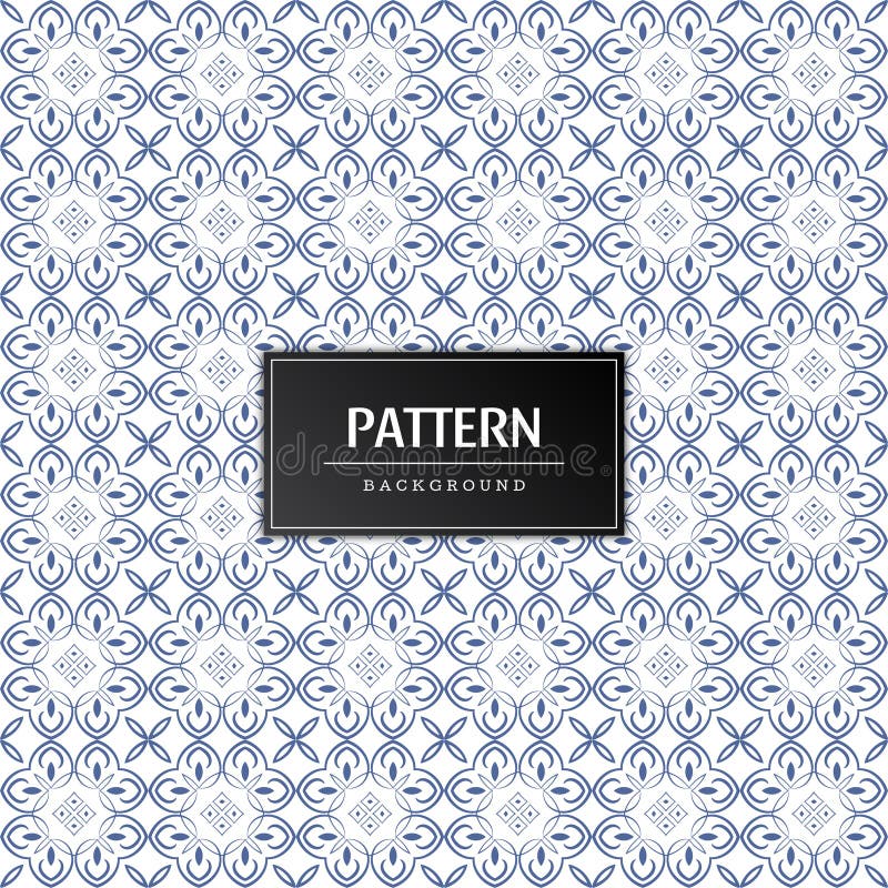 Abstract Elegant Seamless Pattern Background Stock Vector ...
