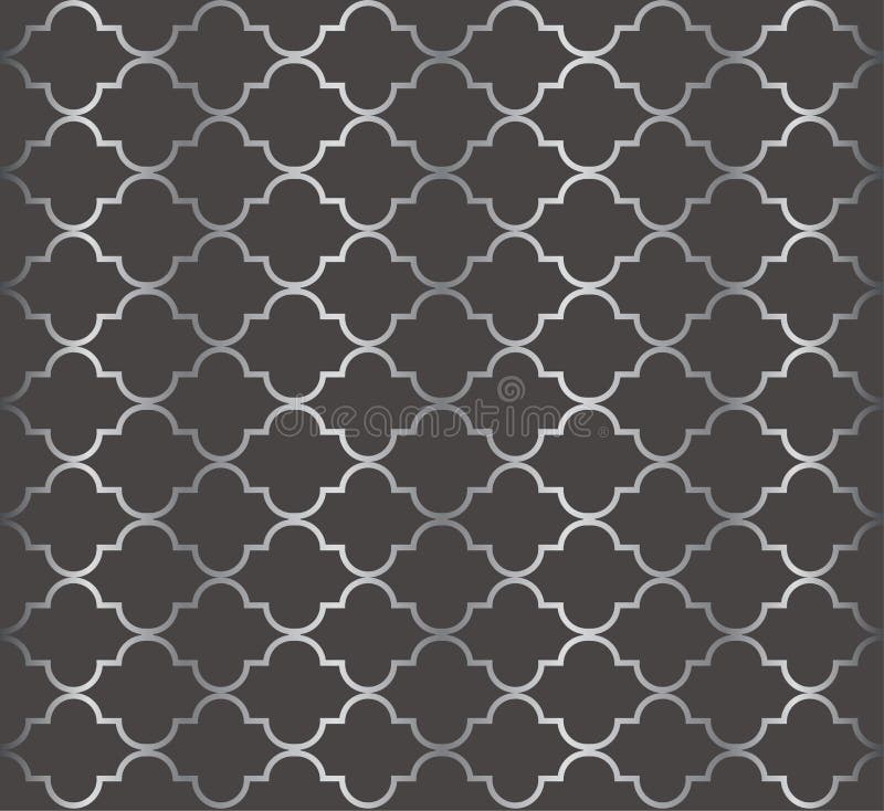 Abstract Elegant Silver Pattern Background Stock Vector - Illustration ...