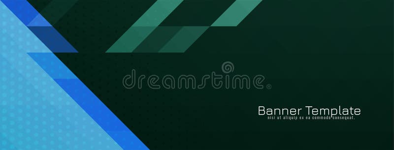 Abstract Elegant Soft Triangular Pattern Mosaic Design Banner Stock ...