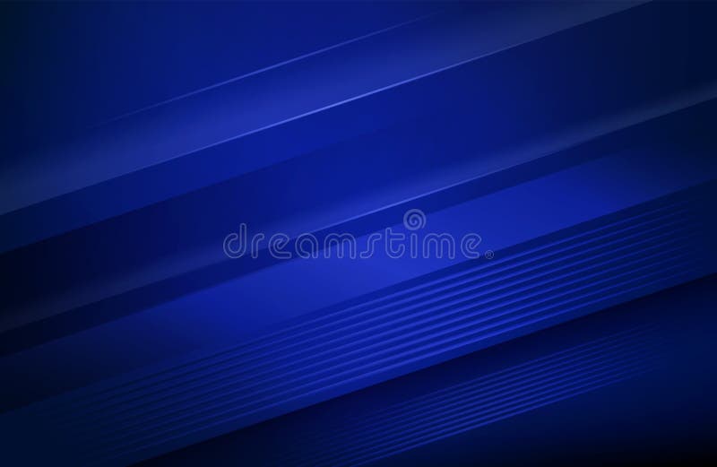 Abstract Elegant Template Blue Geometric with Metallic Line Layer ...