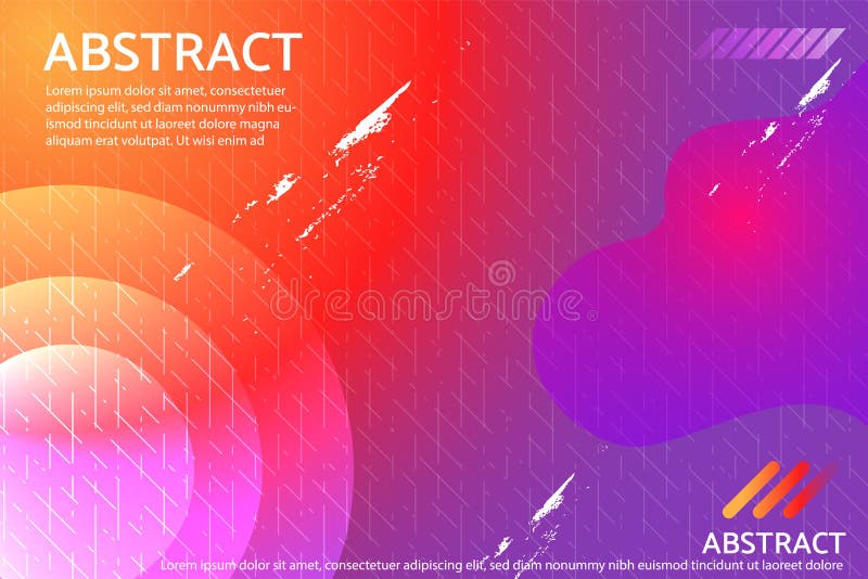 Abstract Element Background Color Web Banner Illustration Vector ...