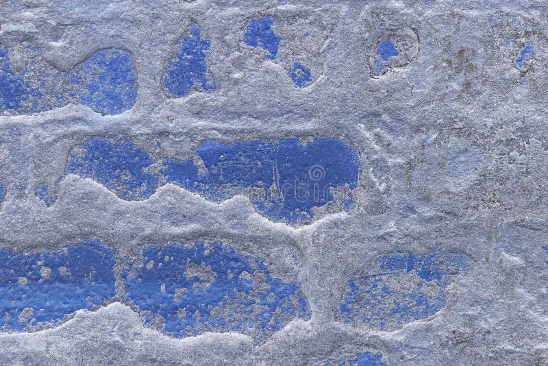 Abstract Element of Brick Wall Grey and Blue Color Stock Image - Image ...