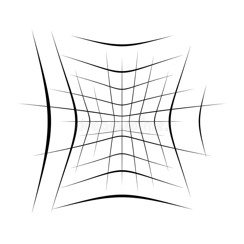 Abstract Element With Random Overlapping Lines Abstract Distored Lines 5747