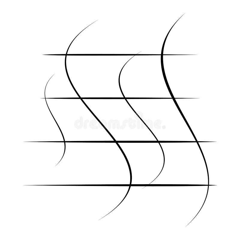 Abstract Element with Random Overlapping Lines. Abstract Distored Lines ... Abstract Element with Random Overlapping Lines. Abstract Distored Lines ...
