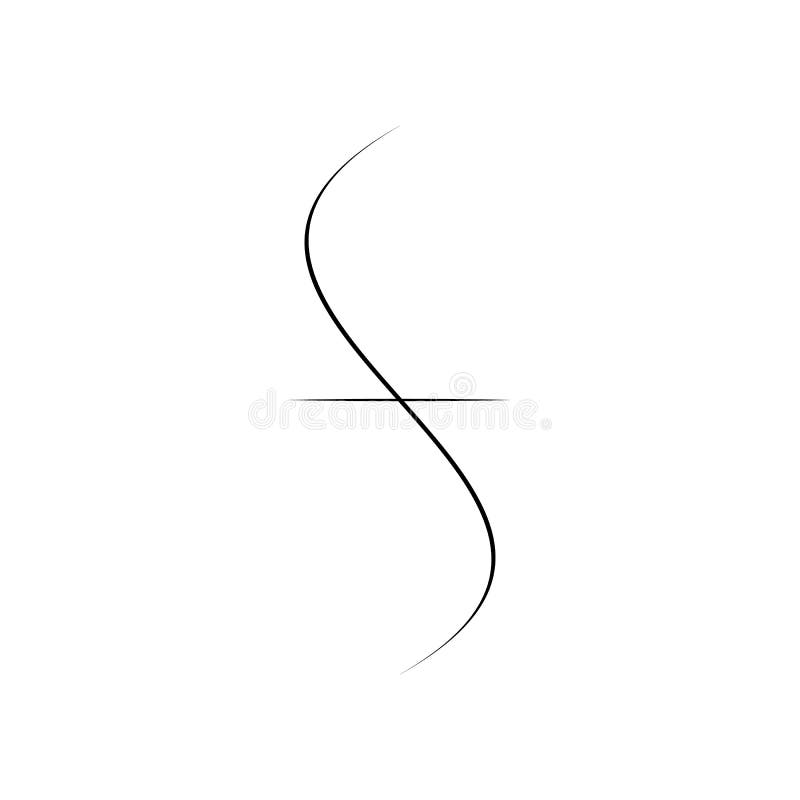 Abstract Element With Random Overlapping Lines Abstract Distored Lines 6387
