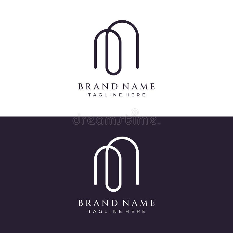Abstract Elements of Arch Line Vector Logo, for the Construction of ...
