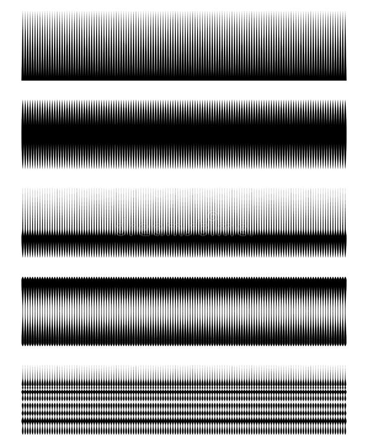 Abstract Elements with Vertical Parallel Straight Lines. Stock Vector ...