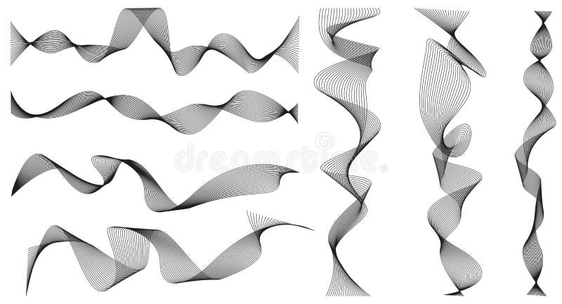 Abstract elements stock vector. Illustration of curve - 39494984