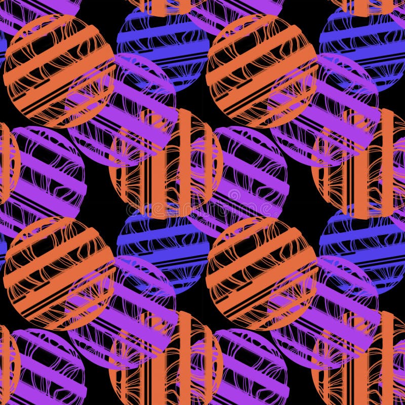 Abstract Elenents on Deep Pattern Stock Illustration - Illustration of ...