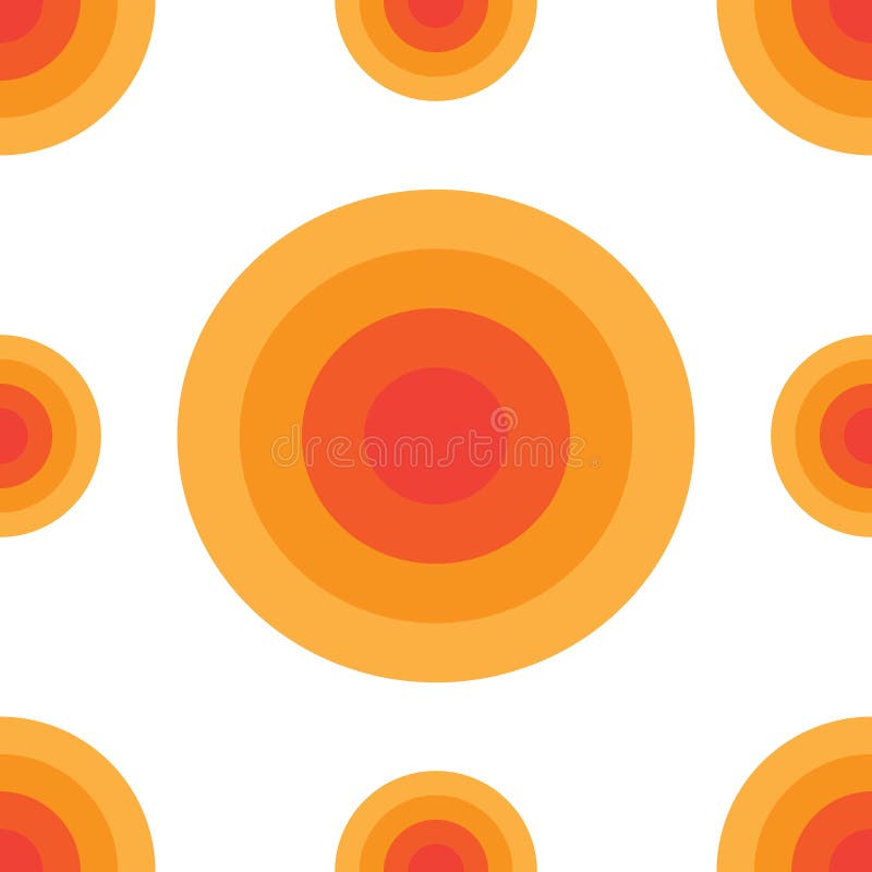 Abstract Ellipse Seamless Pattern Background Design Template, Rounded ...