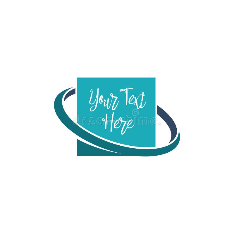 Abstract Emblem Blank Design Vector Template Frame Border Stock Vector ...