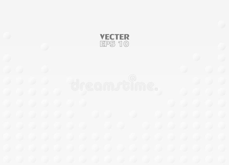 Abstract. Embossed Circle,dot White Background ,light and Shadow Stock ...