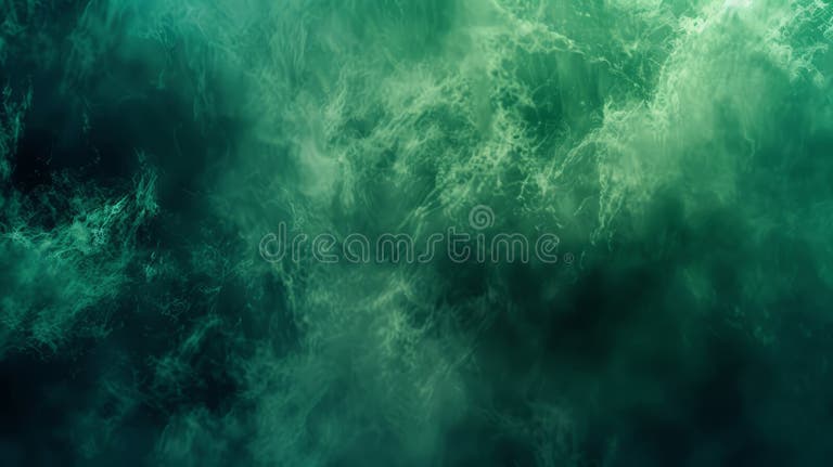 Abstract Emerald Green Smoke Background Texture. Trendy Design Element ...