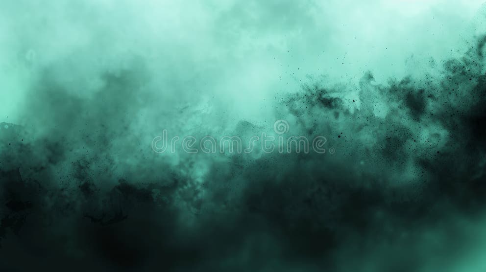 Abstract Emerald Green Texture Background, Smoke Effect, Trendy ...