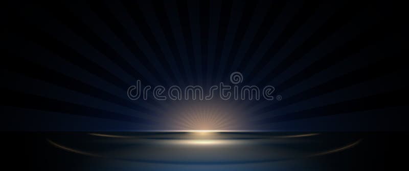 Abstract Empty Dark Studio Room Design, Dark Blue Gradient Background ...