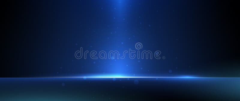 Abstract Empty Dark Studio Room Design, Dark Blue Gradient Background ...