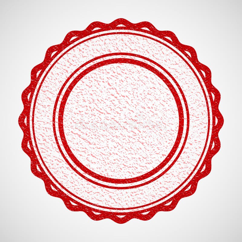 Abstract Empty Grunge Rubber Stamp with Space for Text, Illustration ...