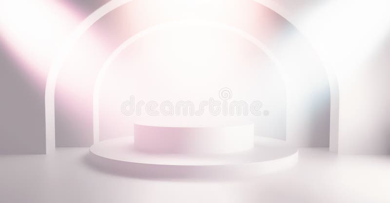 Abstract Empty Podium stock illustration. Illustration of advertisement ...