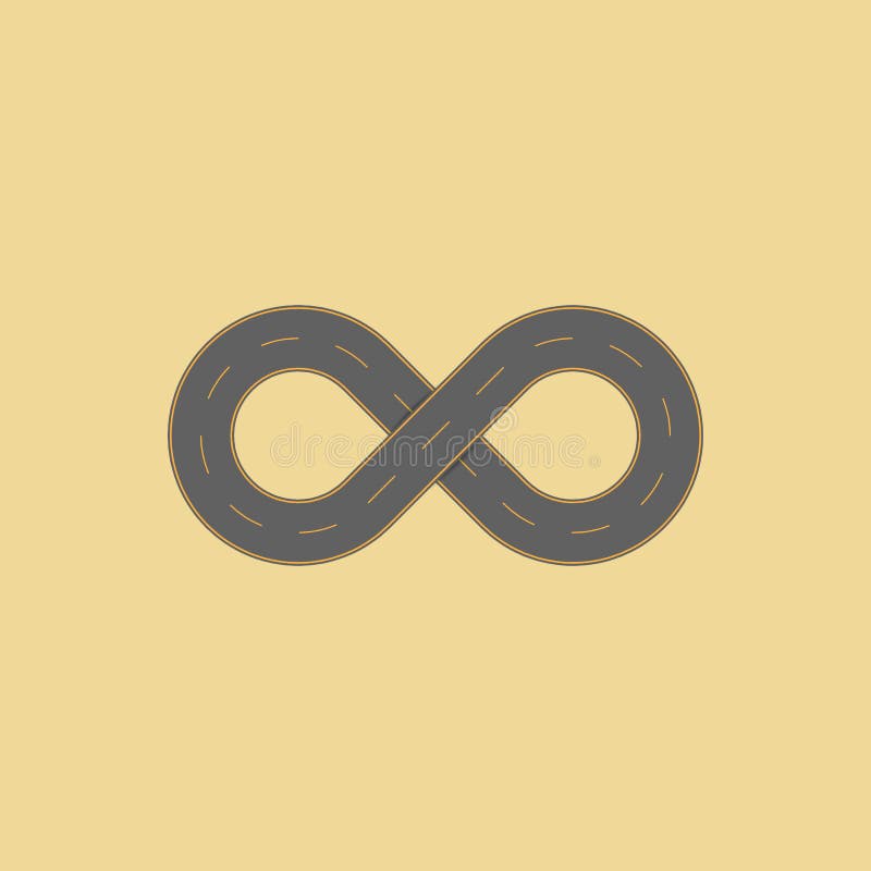 Abstract Endless Road for Cars . Stock Vector - Illustration of cars ...