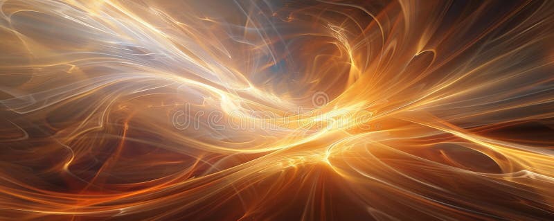 An Abstract Energy Background Showcasing Swirling Vortexes of Light and ...