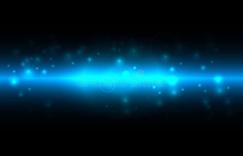 Abstract Energy on Blue Color Stock Vector - Illustration of glitter ...
