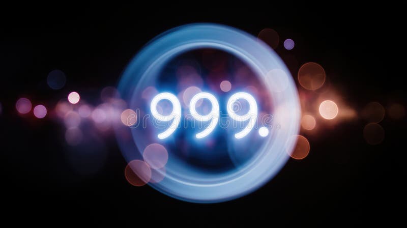 Abstract Energy Fields with Floating Numbers Create a Mesmerizing ...