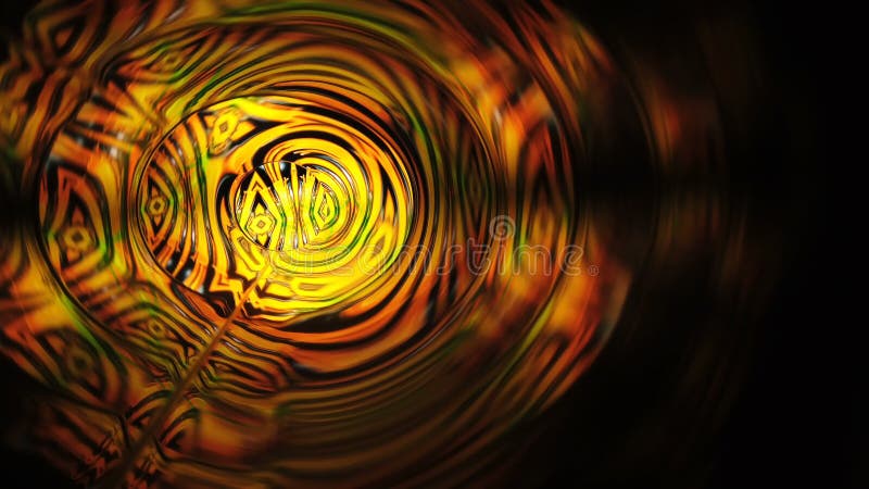 Abstract Energy Tunnel in Space. Energy Force Fields Tunnel in Outer ...