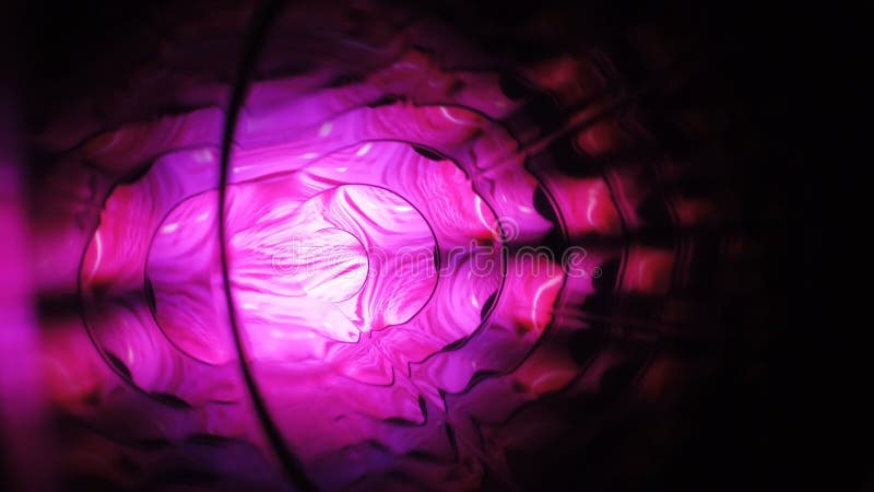 Abstract Energy Tunnel in Space. Energy Force Fields Tunnel in Outer ...