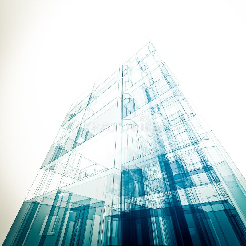 Abstract engineering stock illustration. Illustration of contemporary ...