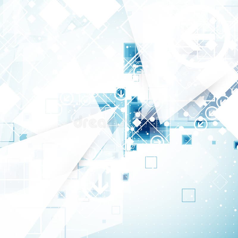 Abstract Engineering Technology Background. Stock Vector - Illustration ...