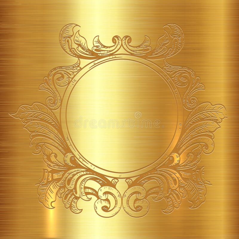 Abstract Engraving Decorative Background. Stock Vector - Illustration ...