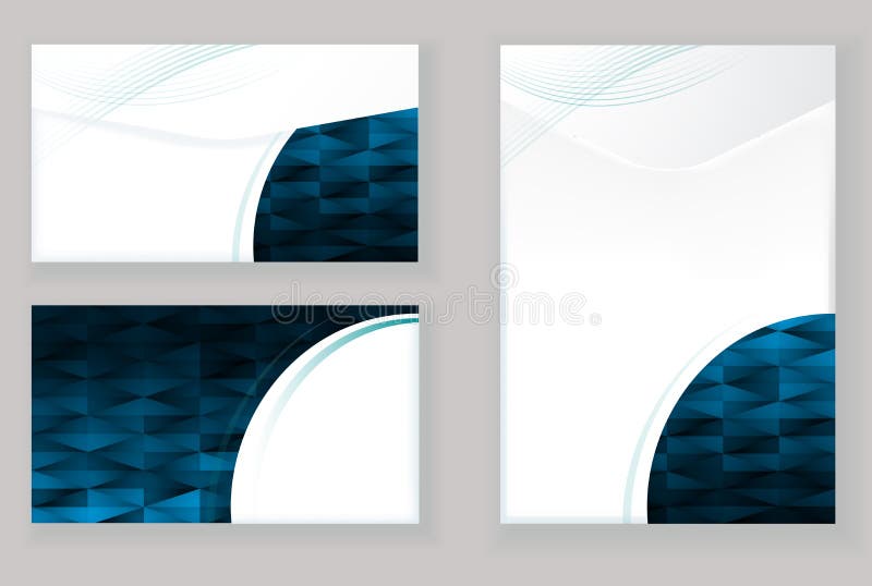 Abstract Envelope Modern Design Template Stock Vector - Illustration of ...