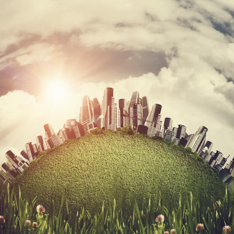 Abstract Environmental Backgrounds Stock Illustration - Illustration of ...