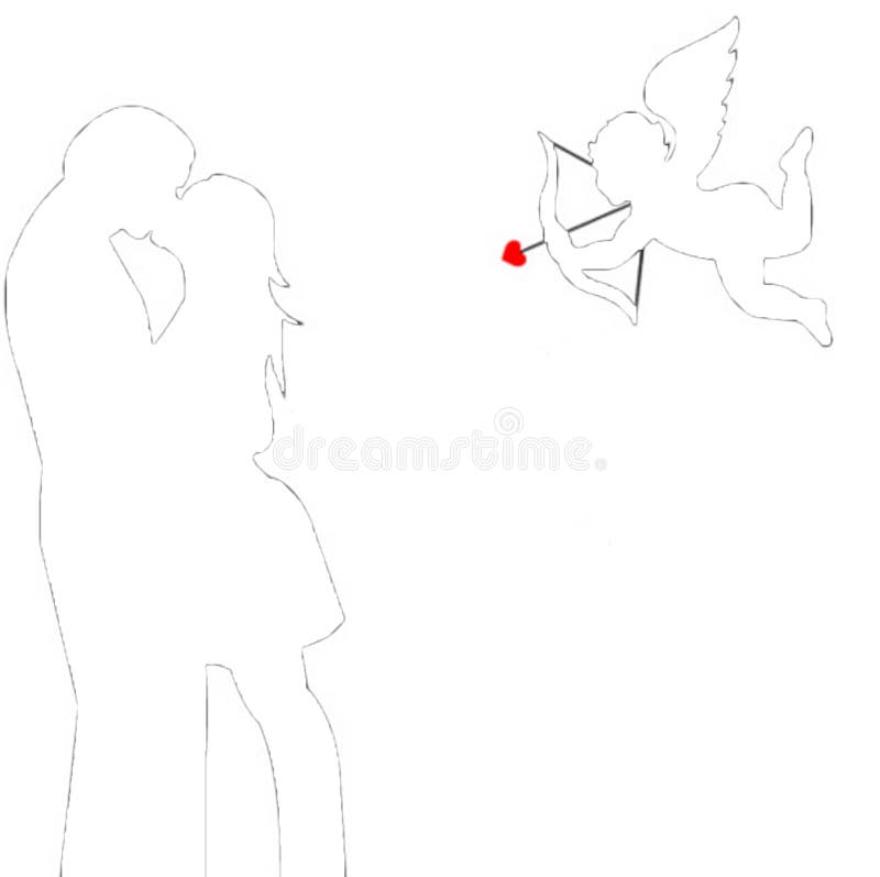 Abstract eros background stock illustration. Illustration of valentine ...