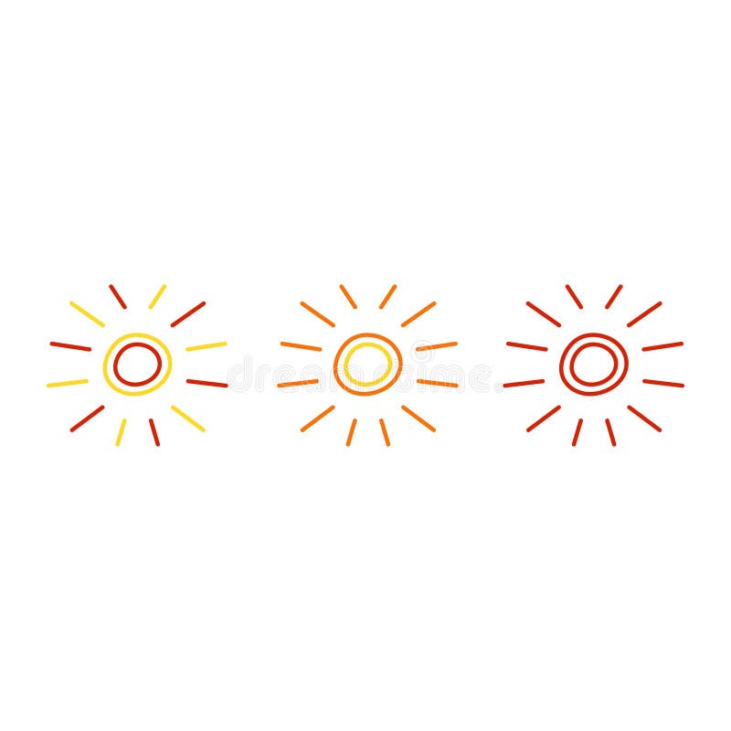 Abstract Esoteric Figures, Sun Shapes. Trendy Minimalist Basic Shapes ...