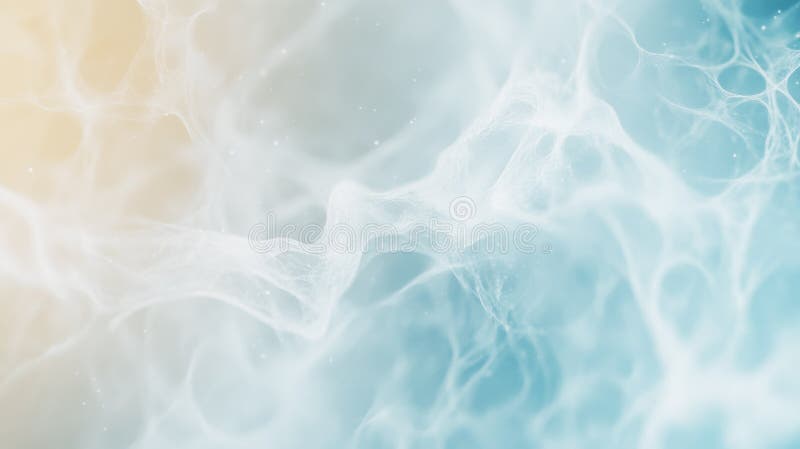 Abstract Ethereal Blue and White Network Background Stock Image - Image ...