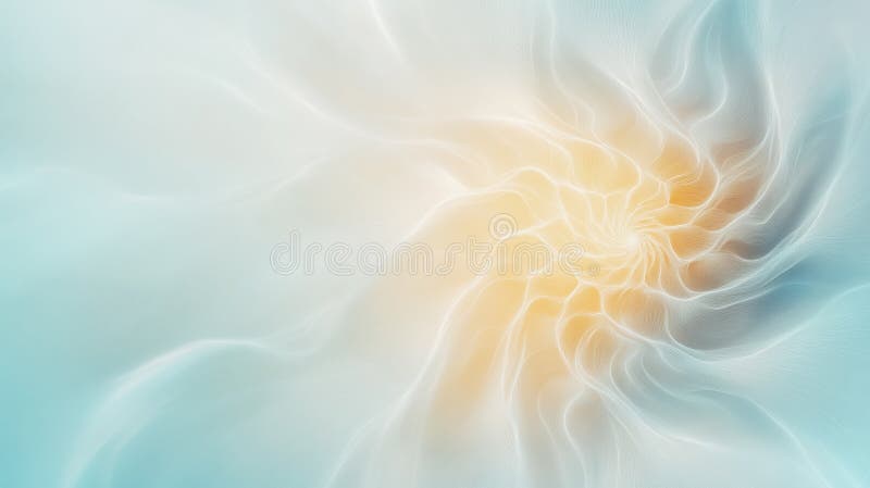 Abstract Ethereal Swirl Design with Soft Pastel Gradient Colors Stock ...
