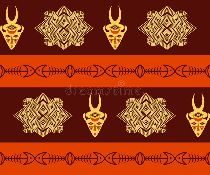 Abstract ethno pattern stock vector. Illustration of handmade - 83733133