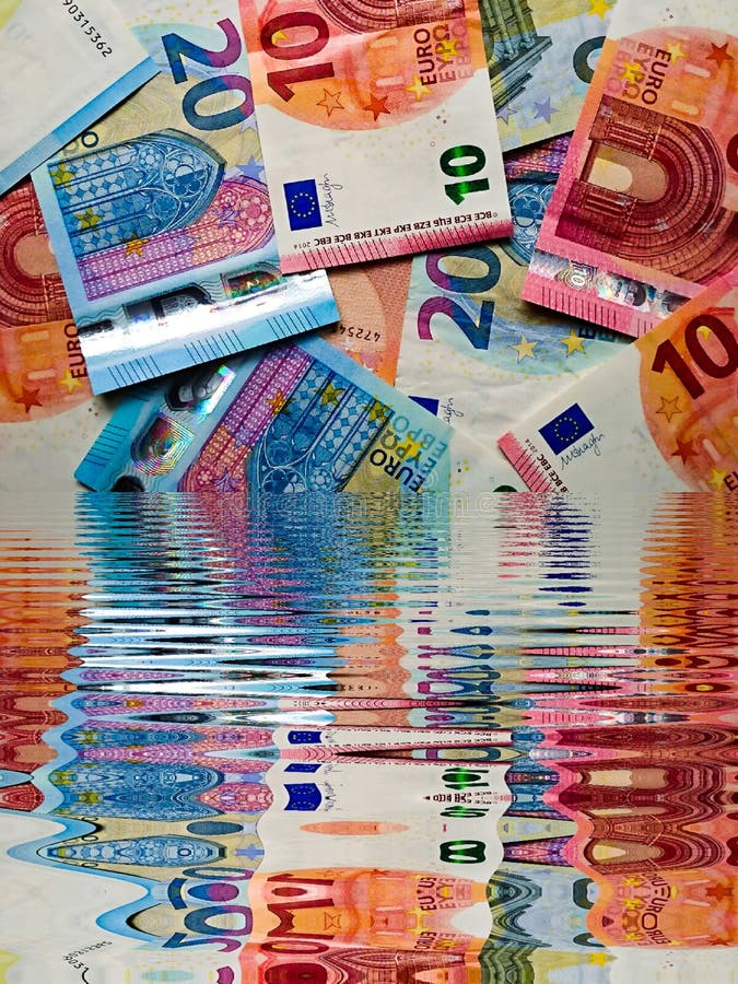 Abstract Euro Notes Money Cash Art Stock Photo - Image of abstract ...