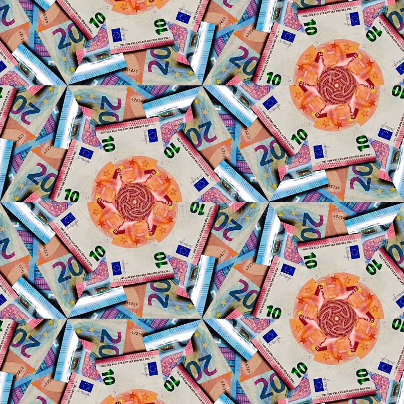 Abstract Euro Notes Money Cash Art Stock Image - Image of abstract ...