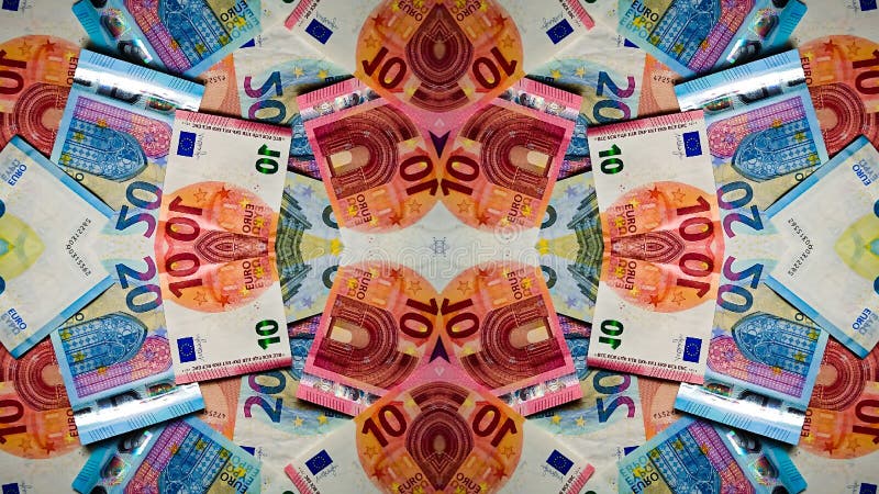 Abstract Euro Notes Money Cash Art Stock Image - Image of cash ...