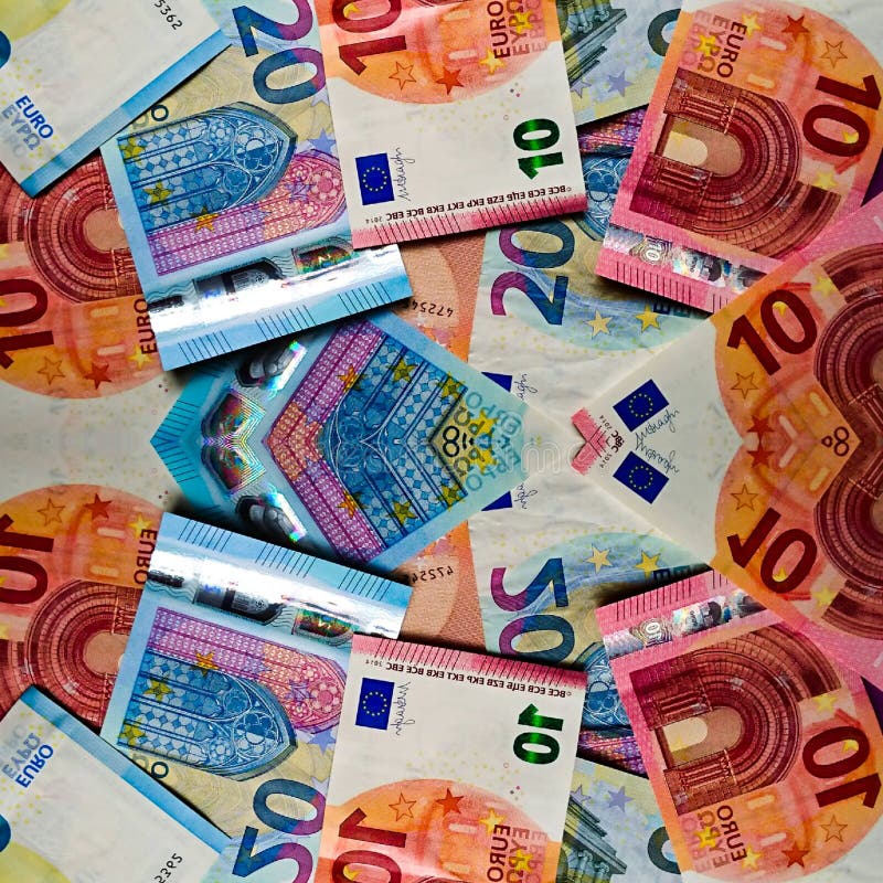 Abstract Euro Notes Money Cash Art Stock Photo - Image of abstract ...