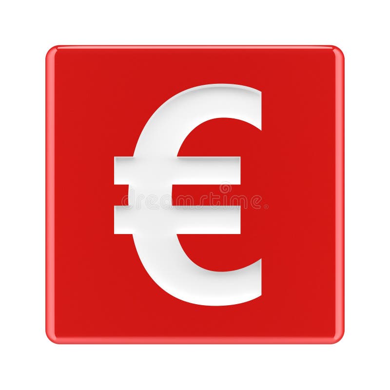 Abstract Euro Symbol for Financial Sector - Illustration Stock ...