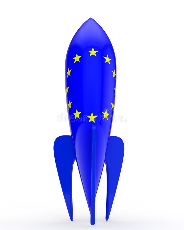 Abstract European rocket stock illustration. Illustration of background ...