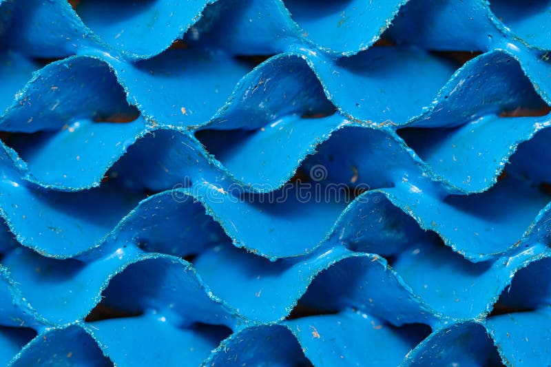 Abstract, the Evaporative-cooling-pad Paper Image Shows a Close-up ...