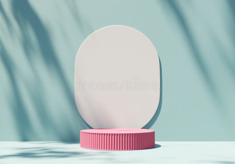 Abstract Exotic Minimal Modern Podium Platform for Product Display ...