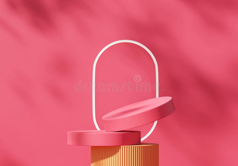Abstract Exotic Minimal Modern Podium Platform for Product Display ...